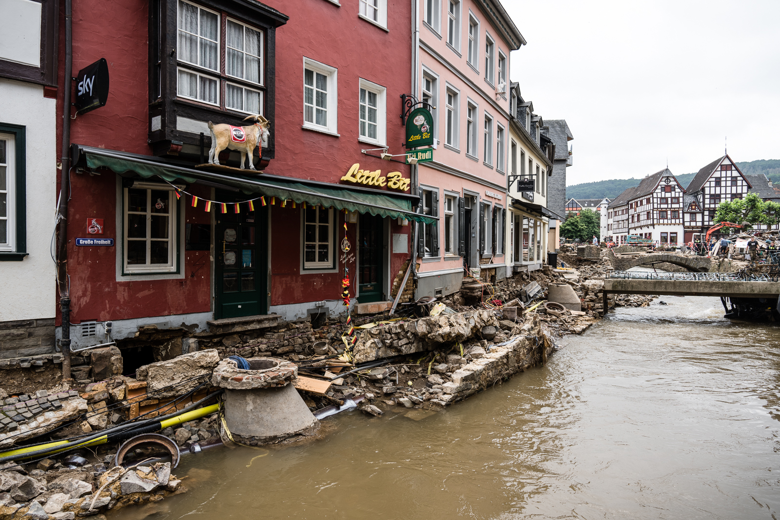 Reportage - Flutkatastrophe in NRW | El-Tounsy Fotografie, Nady El-Tounsy